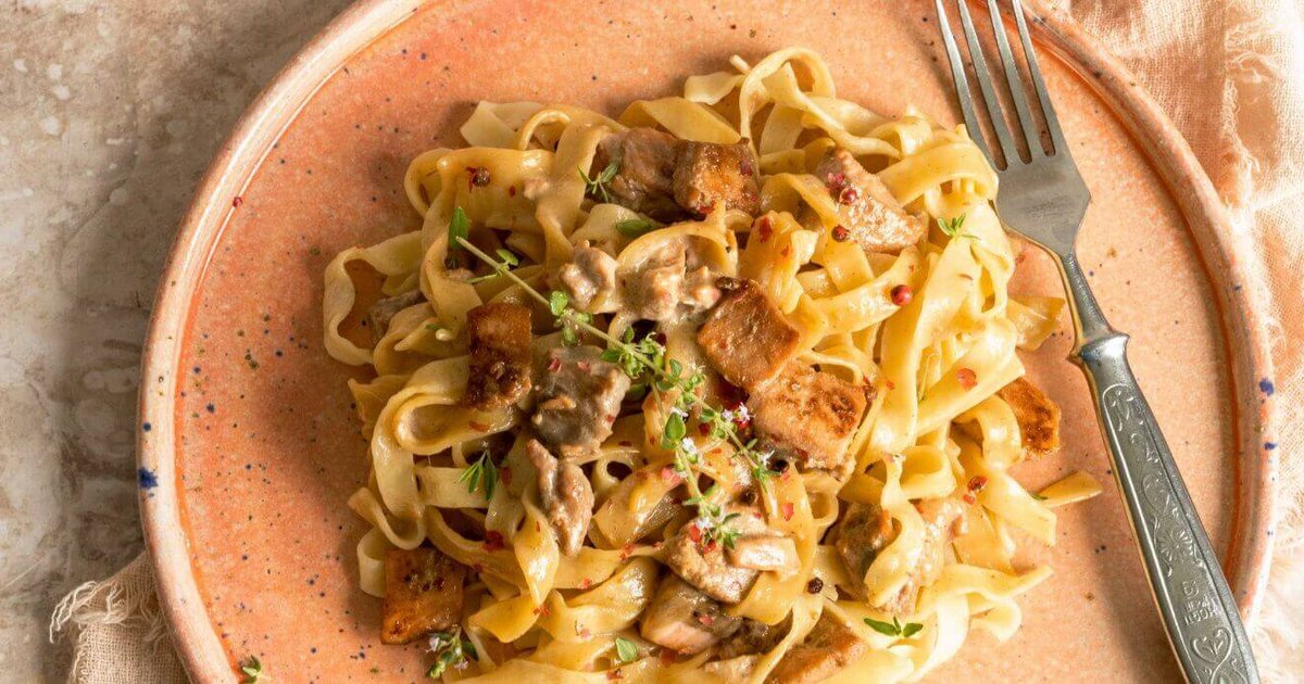 Creamy lemon and trout pasta | Recipe | Kikkoman