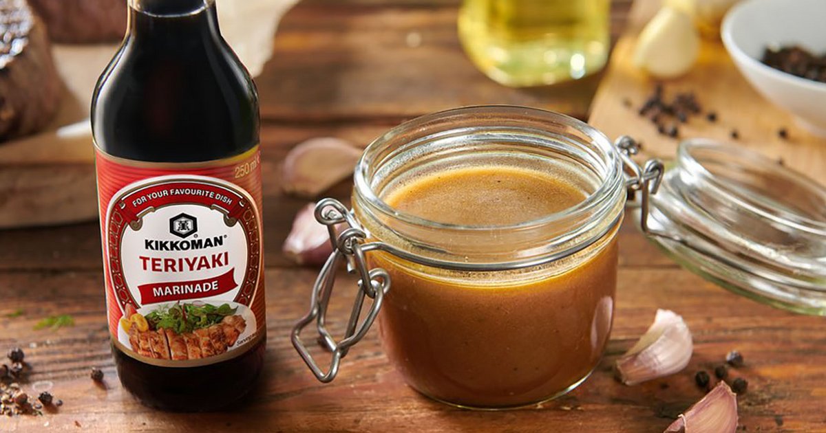 Teriyaki marinade for chicken and BBQ | Recipe | Kikkoman