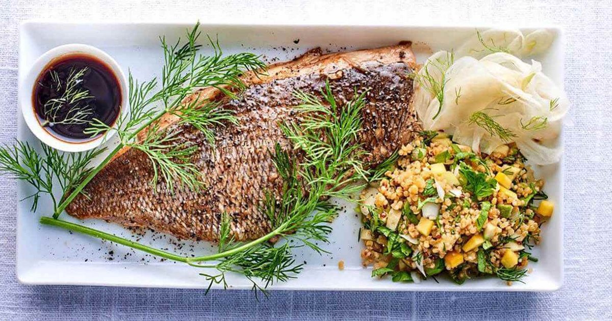 Bream fillets with ponzu sauce | Kikkoman