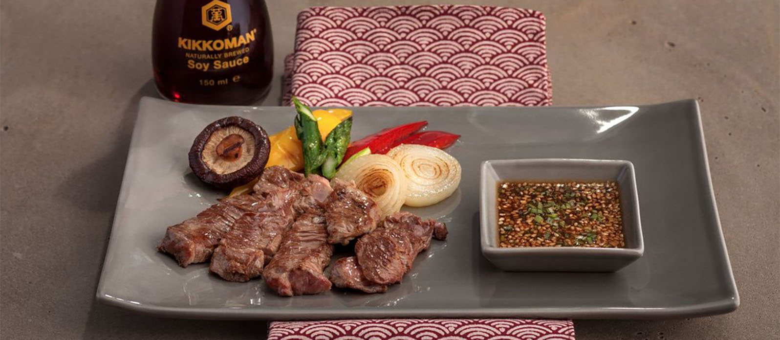 Yakiniku – Yakiniku-Style Entrecote | Recipe | Kikkoman