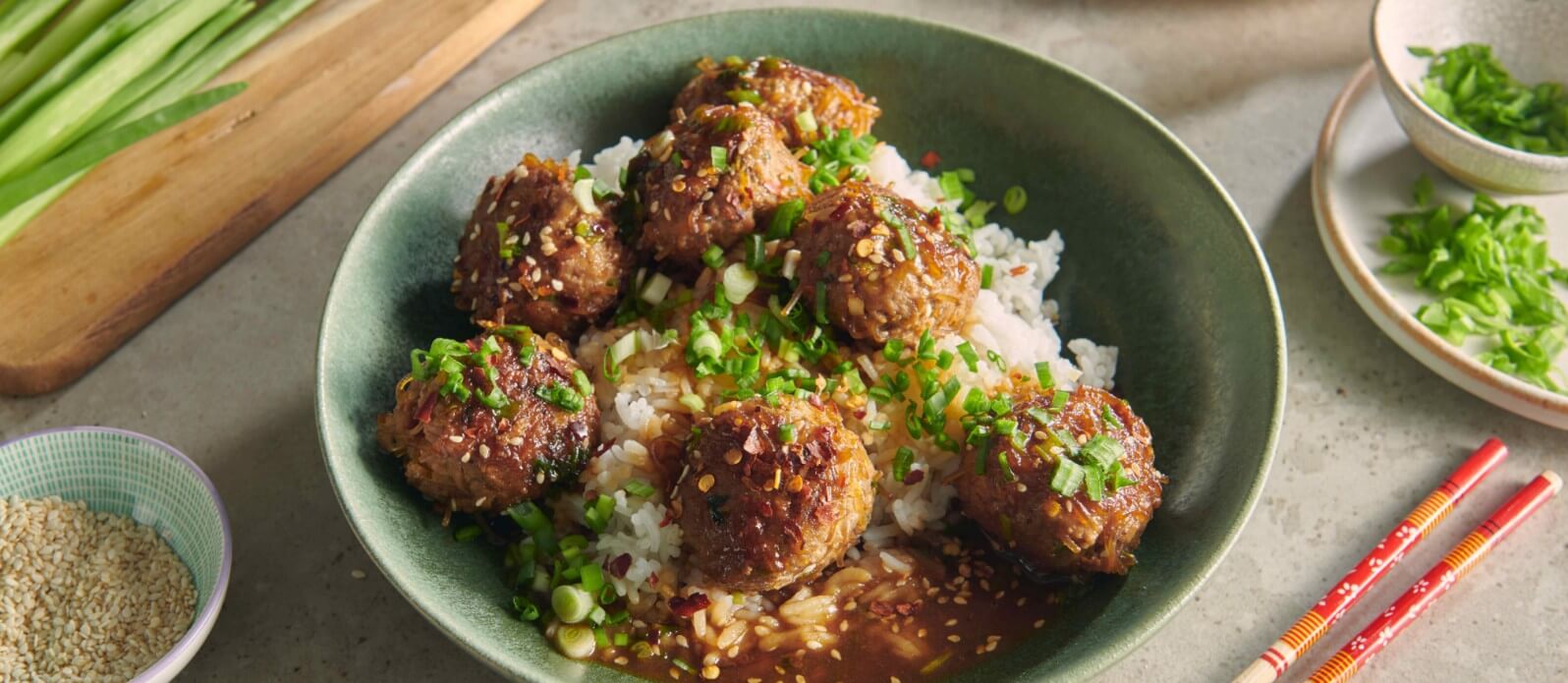 Meatballs Chinese style | Recipe | Kikkoman