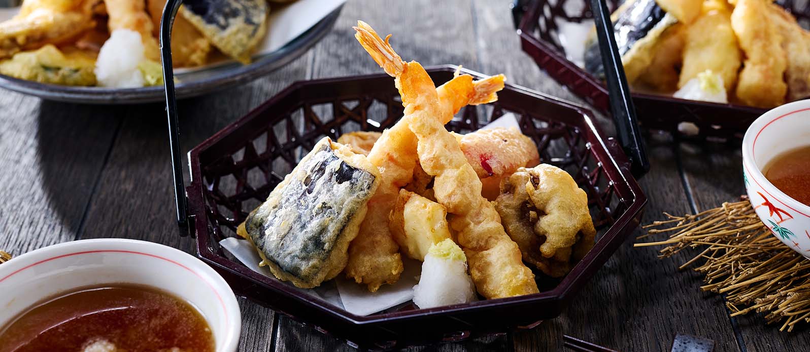 Tempura with seafood and vegetables | Recipe | Kikkoman