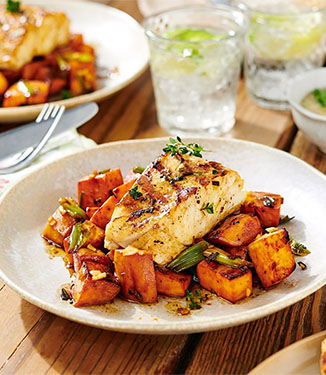 Barbecued Cod Loin Fillets in a Spiced Yoghurt Marinade | Kikkoman