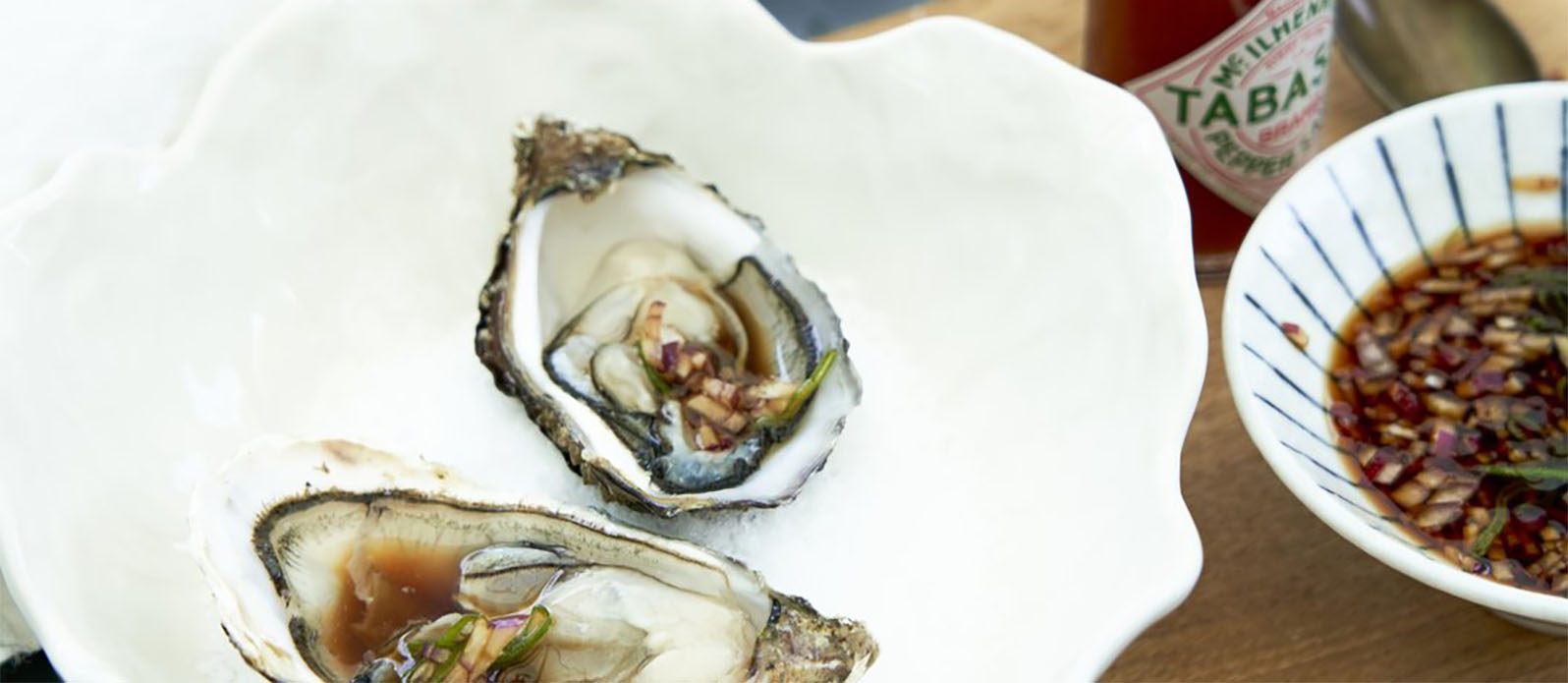 Mignonette sauce für oysters with ponzu | Recipe | Kikkoman