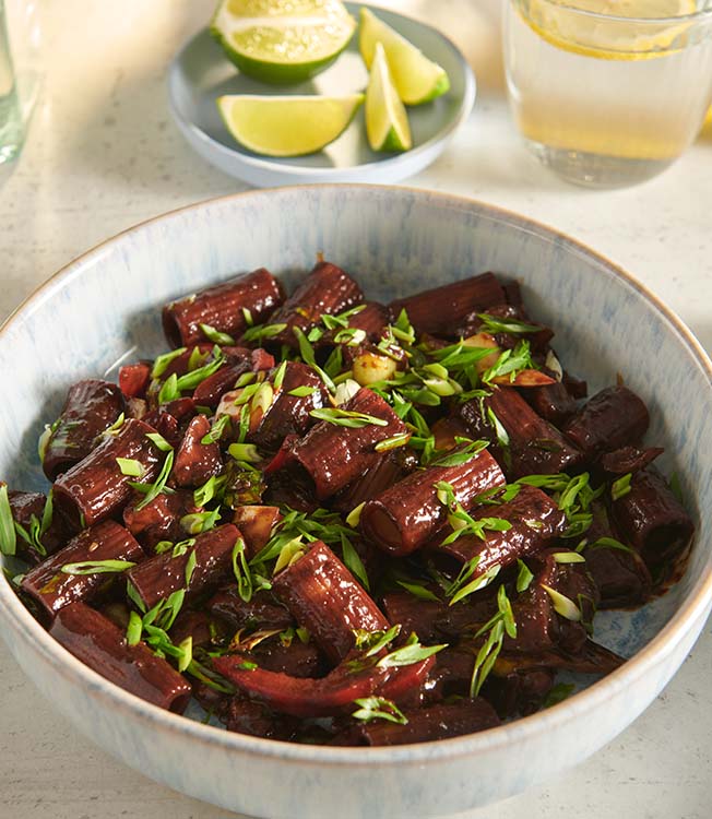 Rigatoni with Korean BBQ chicken | Kikkoman