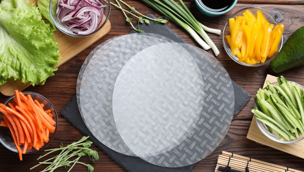 Rice paper rediscovered—delicate, crispy and versatile | Kikkoman